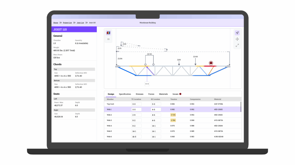 Joist Design Software Benefits for Engineers and Teams - SEP